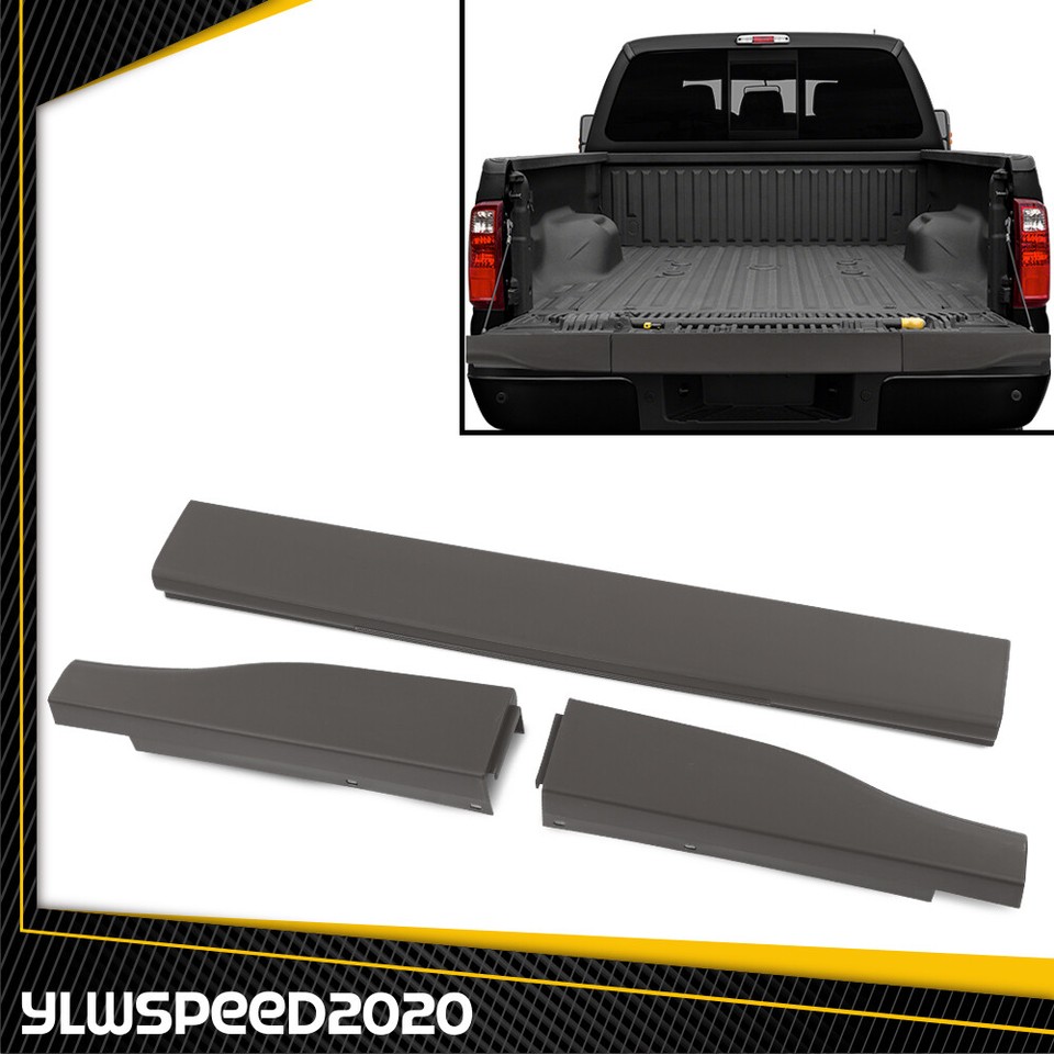 Fit For 08-16 Ford F250 F350 King Ranch Molding Flex Step Tailgate Trim ...