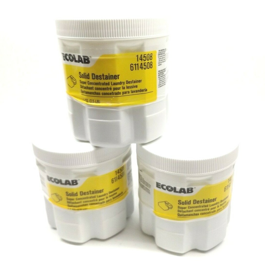 Ecolab 14508 Solid Super Concentrated Laundry Destainer for sale online ...