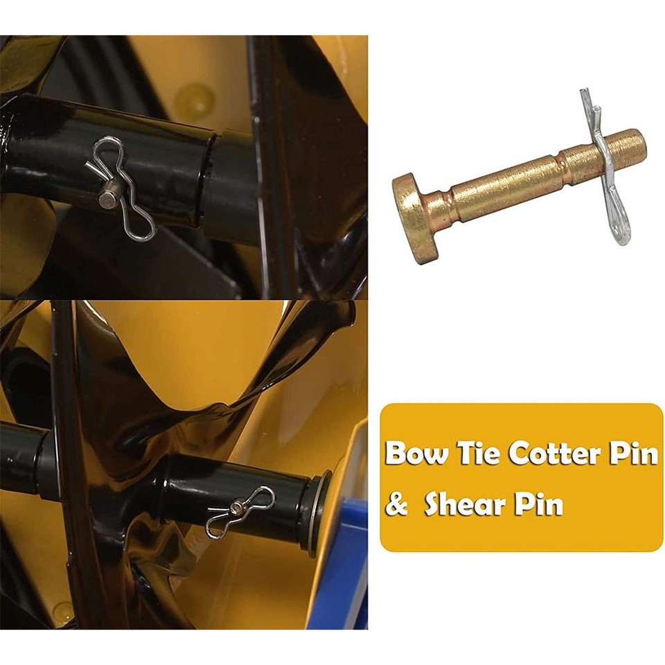 5 Sets Lawn Mower Parts Cotter Pin Snow Blower Snow Blower Shear Pin ...