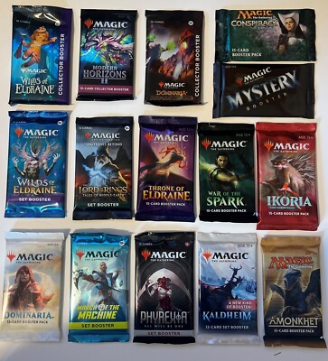 Magic: the Gathering | MTG Sealed Booster Packs - Many New & Out of ...