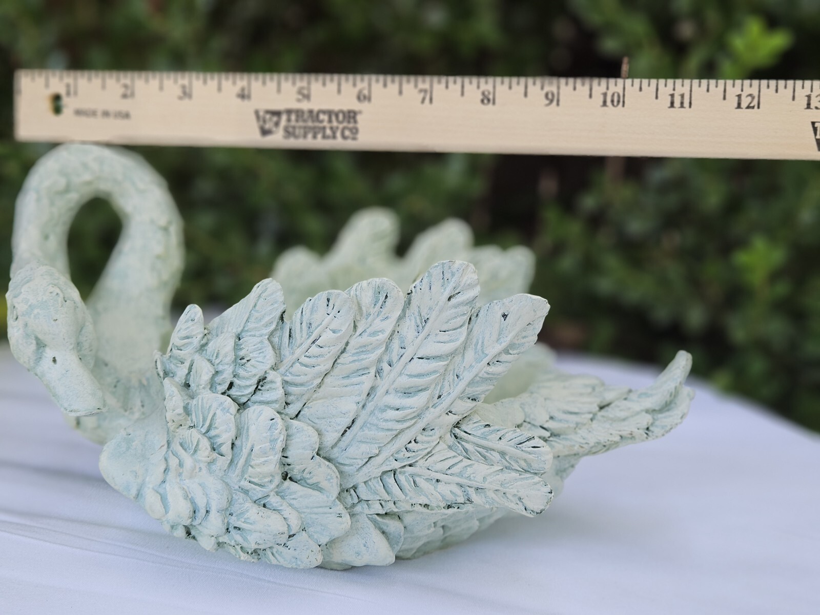 Vintage Resin Swan Indoor Outdoor Planter Garden Decor | eBay