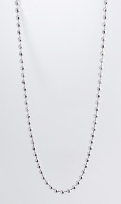 Unisex Silver Tone 3mm Sterling Silver 30 Inch Bead Chain Necklace | eBay