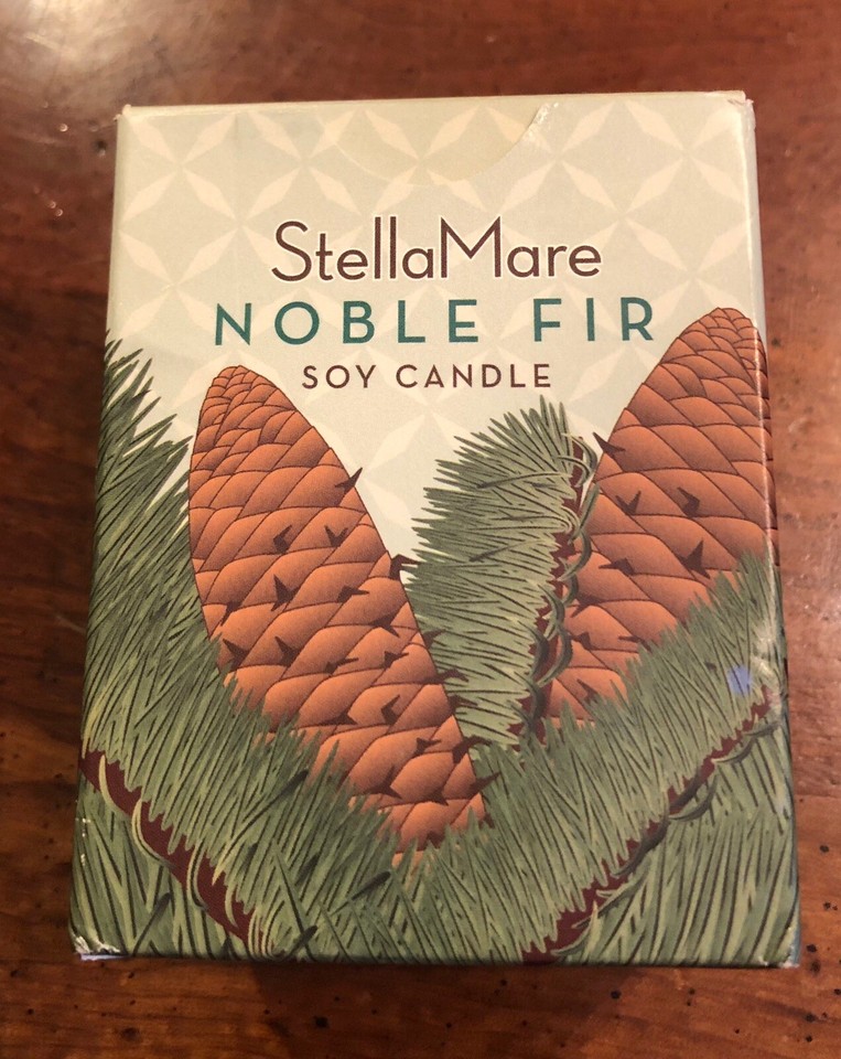 STELLA MARE Noble Fir Soy Candle 5 Oz. Burns Up To 50 Hours | eBay