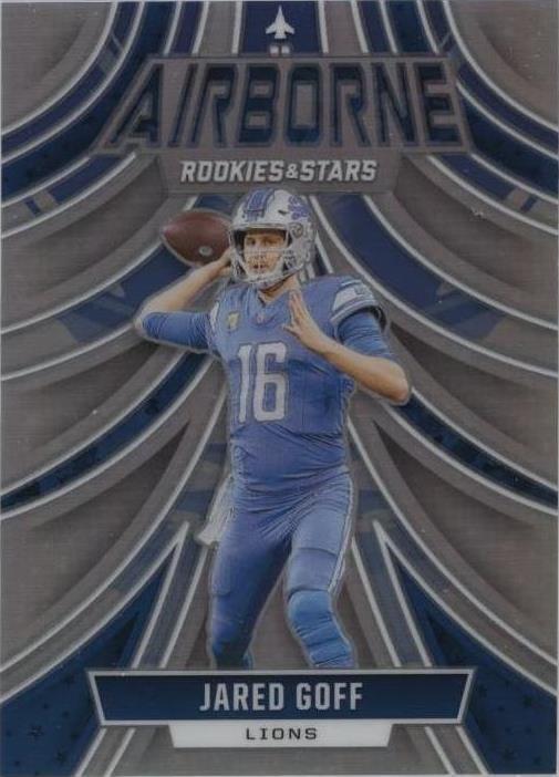 2024 Panini Rookies & Stars - Airborne Jared Goff #A-JGF Silver for ...