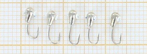 Tungsten Ice Fishing Jigs - Marmooska Winter Jig Heads (Hook #20 ...