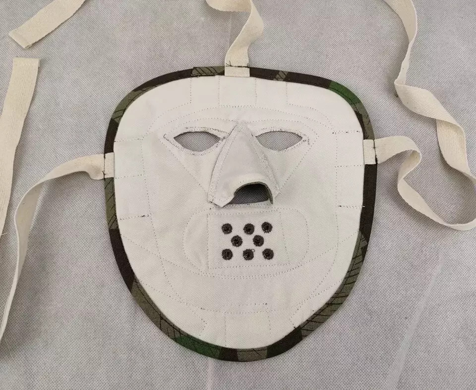 REPRO WW2 GERMAN ARMY CAMOUFLAGE SPLINTER CAMO MASK FOR SNIPERS | eBay