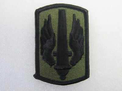 US Army 18th Field Artillery Brigade Subdued Sew On Shoulder Patch ...