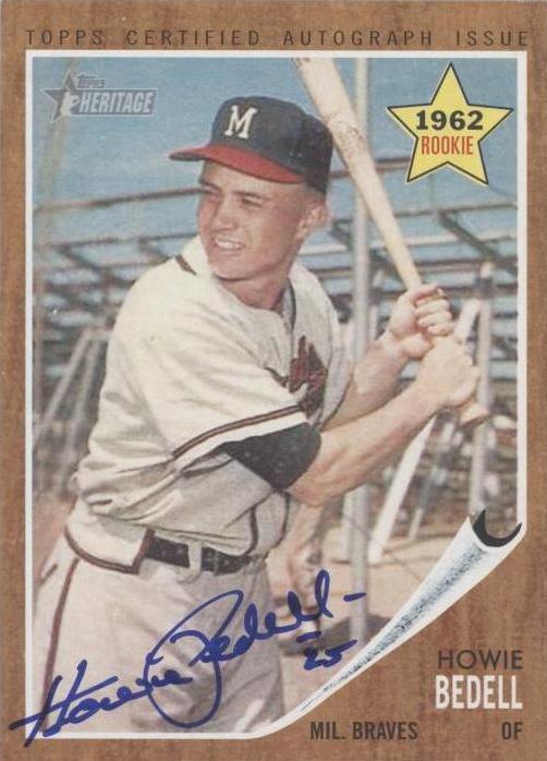 2011 Topps Heritage - Real One Autographs Howie Bedell #ROA-HB (AU) for ...