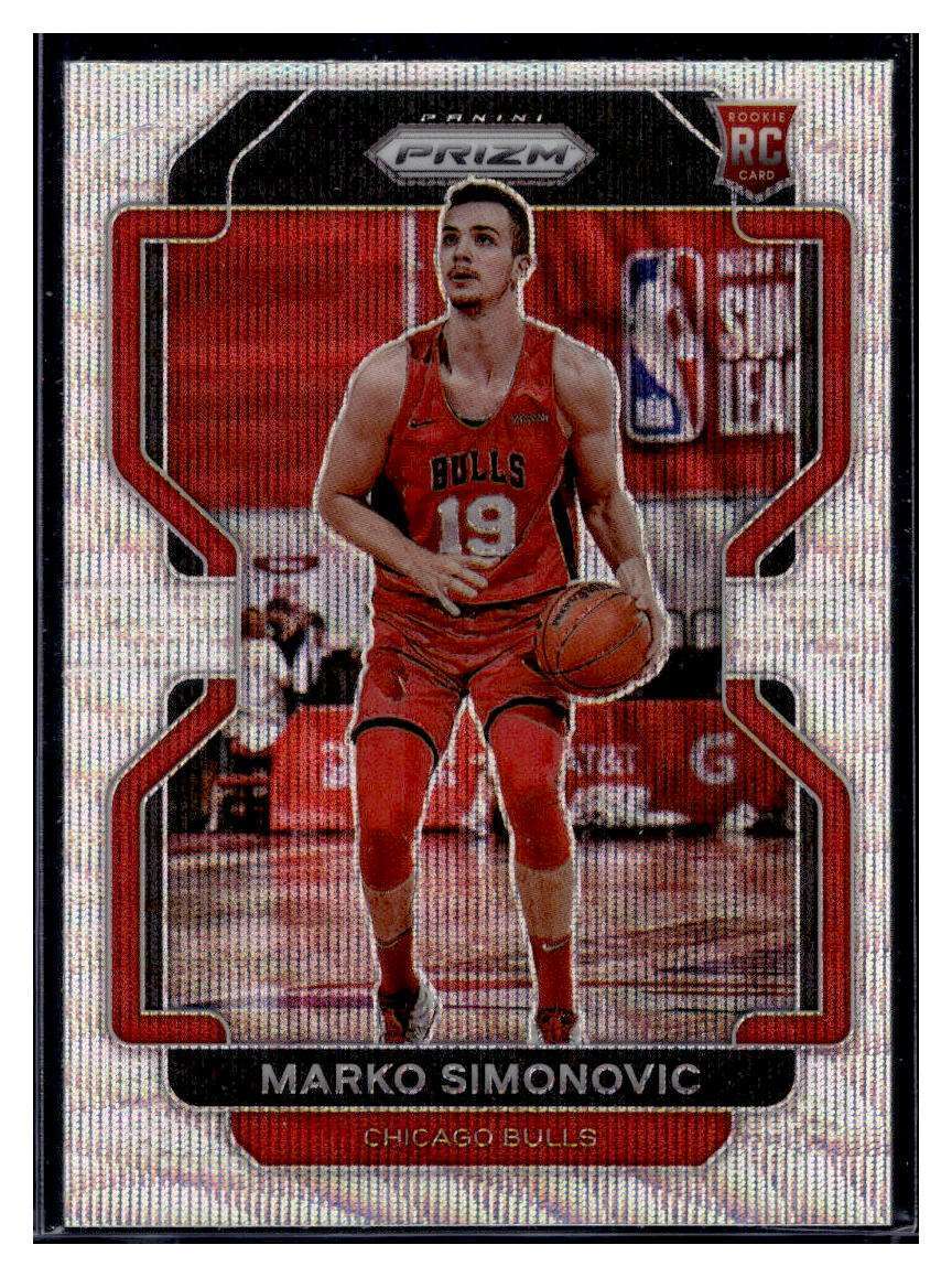 2021-22 Panini Prizm Silver Wave Prizm #166 Marko Simonovic Card (Qty) | eBay