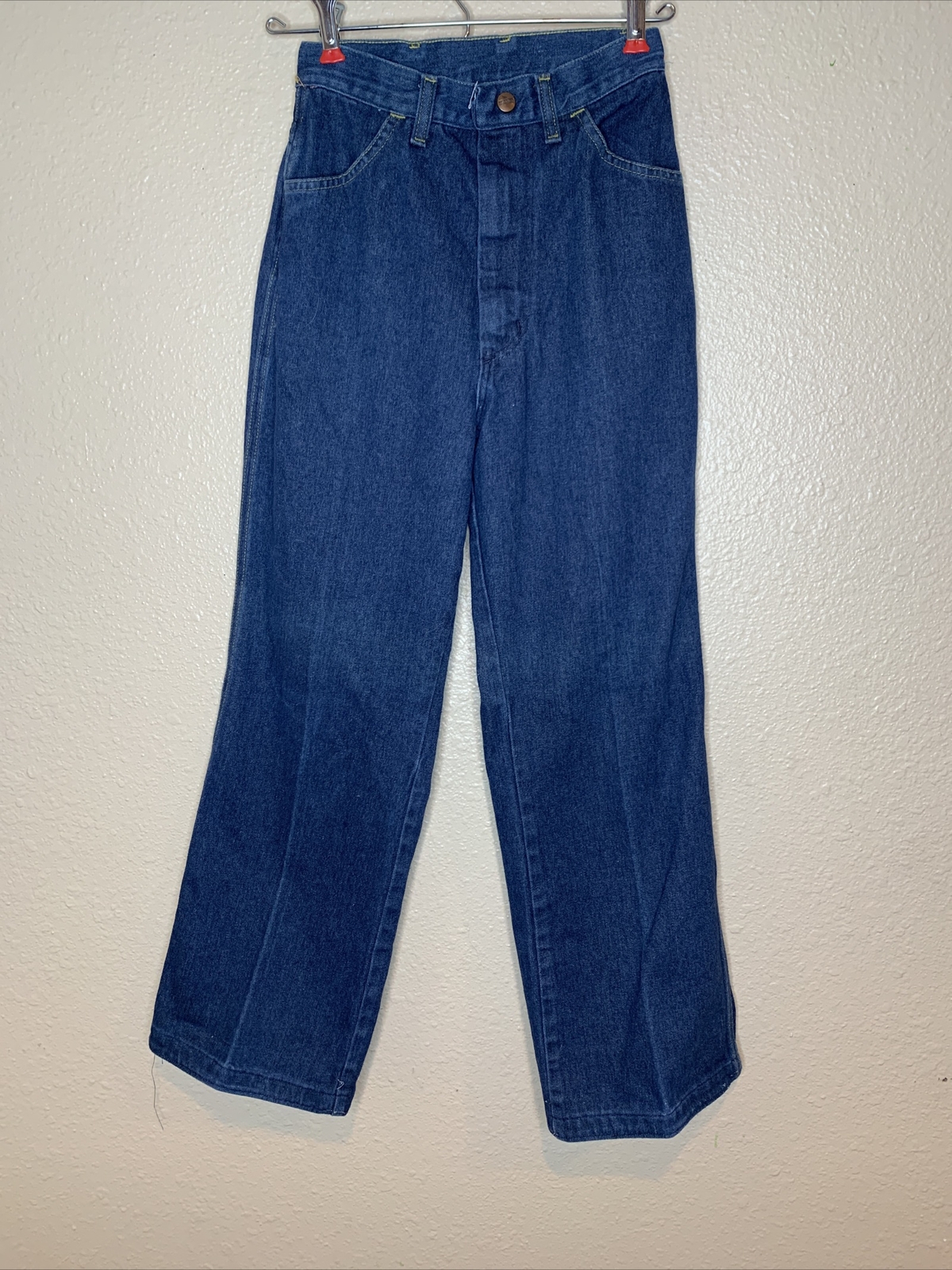 vintage Retro Maverick blue jean bell Wide Leg Jr si… - Gem
