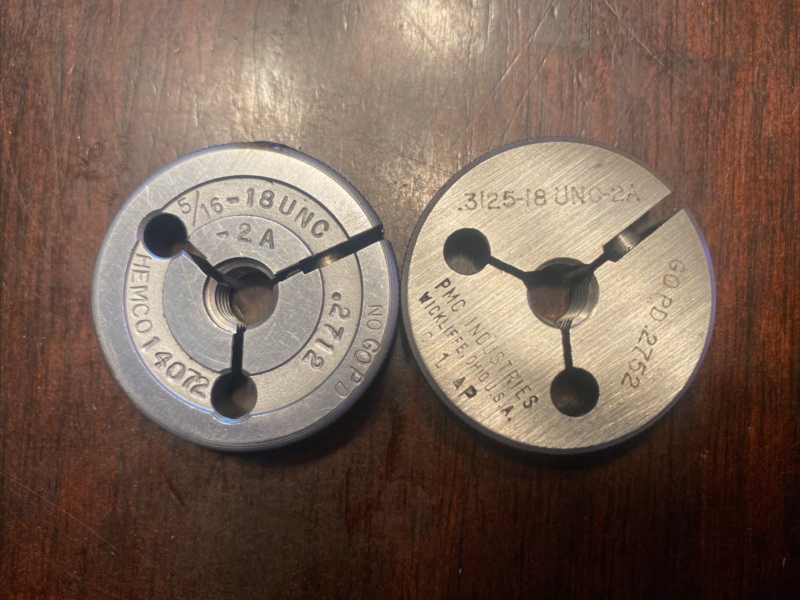 .3125-18 UNC-2A ring thread gages | eBay