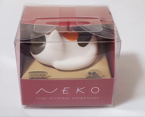 radius NEKO True Wireless Earphones Bluetooth Mike Calico Cat HP-C28BTM ...