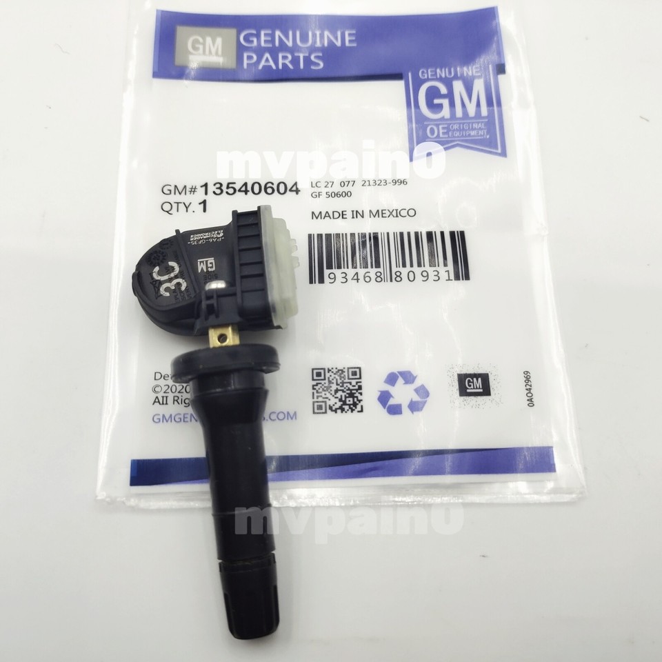 4Pcs Genuine OEM 13540604 TPMS Tire Pressure Sensor for GMC Chevy Buick ...