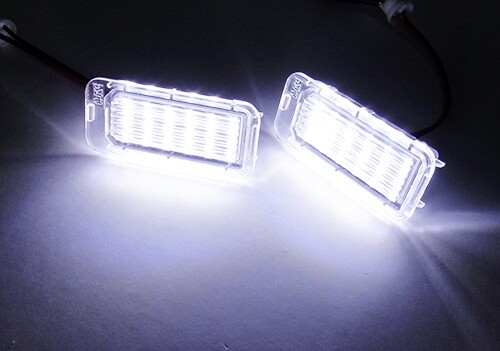 2x LED Licence Number Plate Light For Tourneo Transit Connect Courier ...