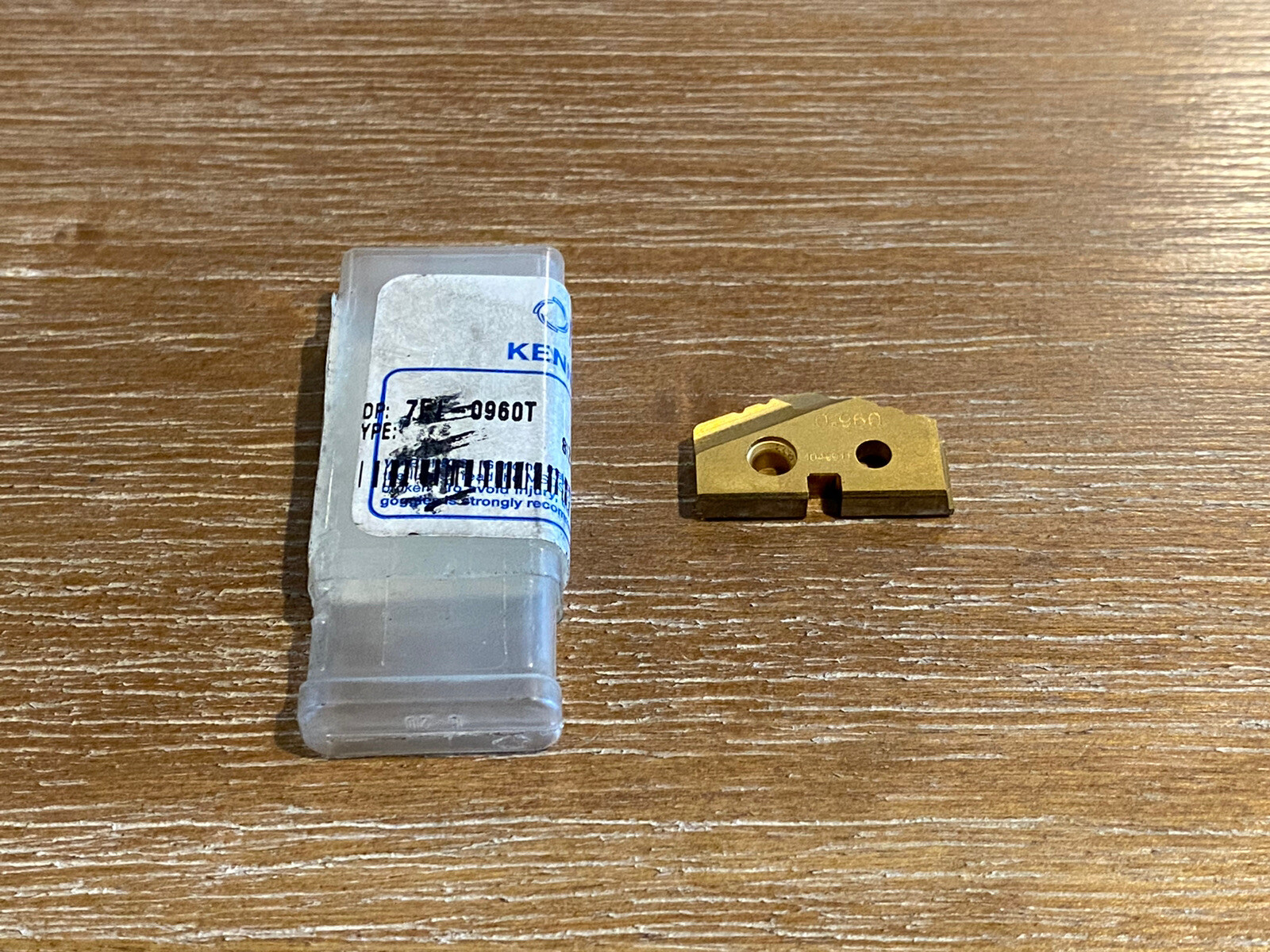 Kennametal Metcut Spade Drill Insert - 7F1-0960T 0.960" - Qty. 1 - NEW ...