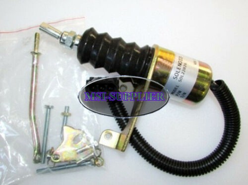 12V Fuel Shutoff Solenoid SA-3742-12 1751ES 3974947 for Deutz Bosch RSV ...