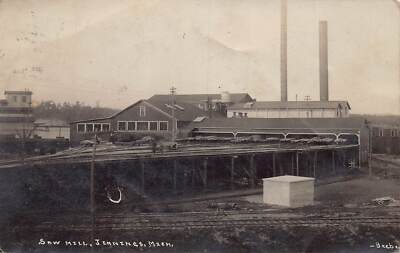 J78/ Jennings Michigan RPPC Postcard c1910 Sawmill Scene Beebe Image ...