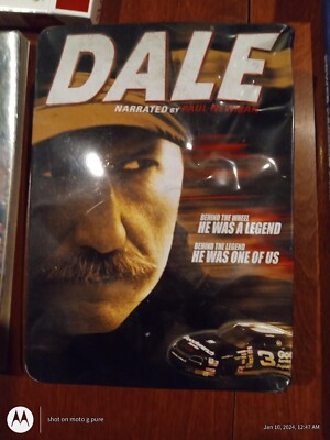Dale Earnhardt Sr The Movie NASCAR DVD 6-Disc Set Collectible Tin | eBay