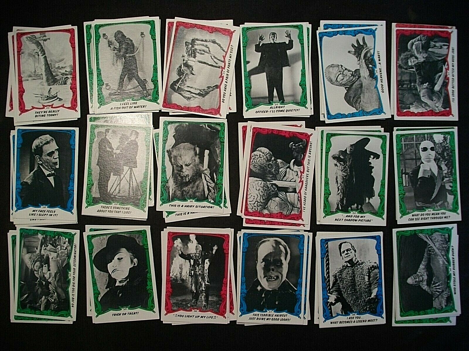 1980 Topps CREATURE FEATURE cards QUANTITY U PICK READ 1ST B4 BUYING | eBay