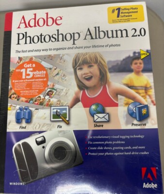 Adobe Photoshop Album 2.0 | eBay
