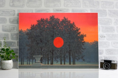 Rene Magritte Sunset The Banquet Canvas Wall Art Picture Print | eBay UK