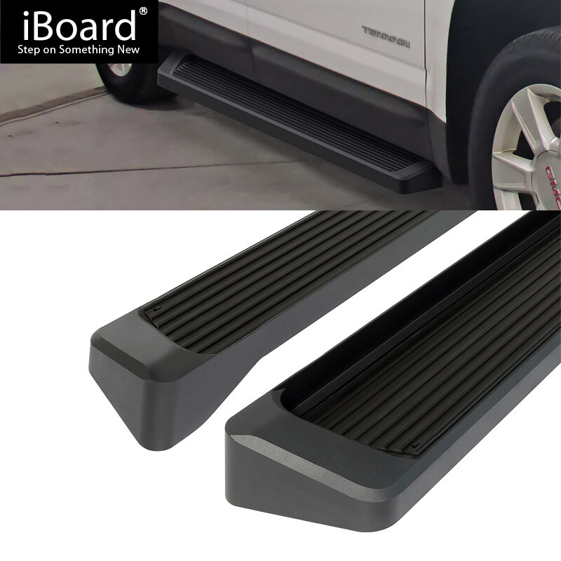 iBoard Running Boards 6" Matte Black Fit 10-17 Chevy/GMC Equinox ...
