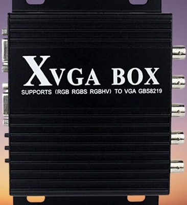 XVGA Box CGA EGA RGB RGBS RGBHV to VGA Industrial Monitor Video ...