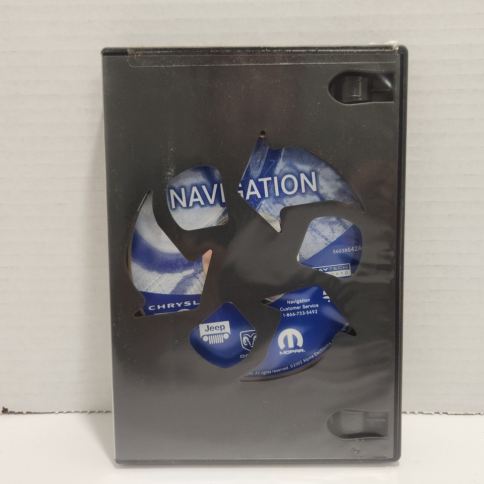 Chrysler Dodge Jeep GPS Navigation Application Software Maps DVD Mopar ...