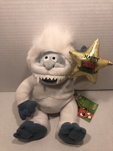 Bumble Yeti Rudolph Plush 2000 Christmas LE Rankin Bass Stuffins Rare ...