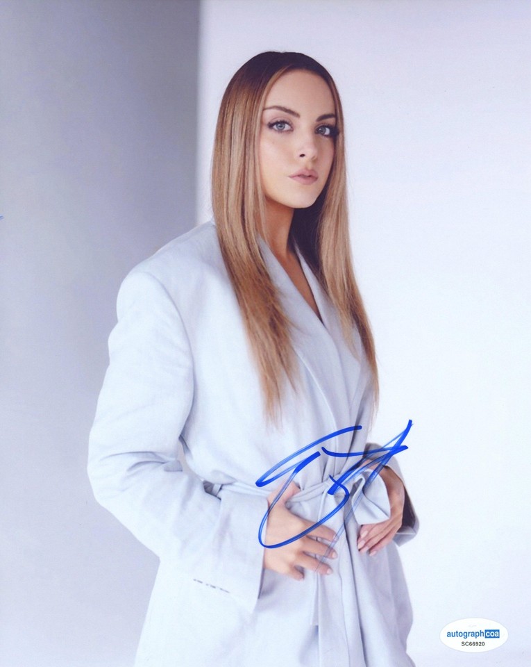Elizabeth Gillies "Dynasty" AUTOGRAPH Signed Autographed 8x10 Photo C ...