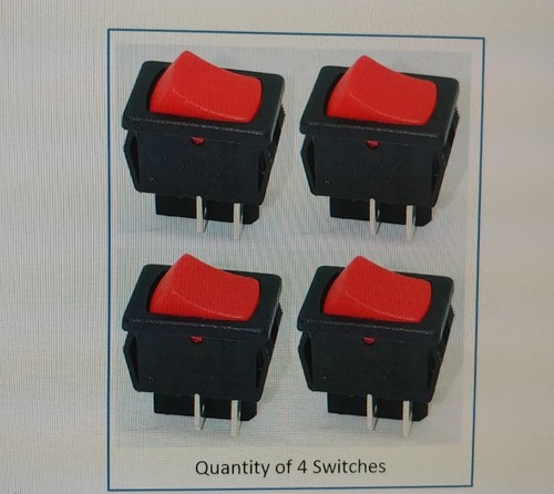 4 x NEW Genuine SHOP VAC SHOPVAC Shop-Vac Vacuum Wet Dry ON OFF rocker ...