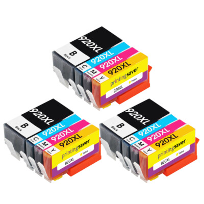 12 X Ink Cartridge Replace for HP 920 XL Officejet 6000 6500A 7000 ...