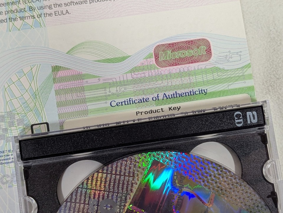 Microsoft Office 2000 Small Business ~ Discs COA and Product Key ~ SR-1 ...