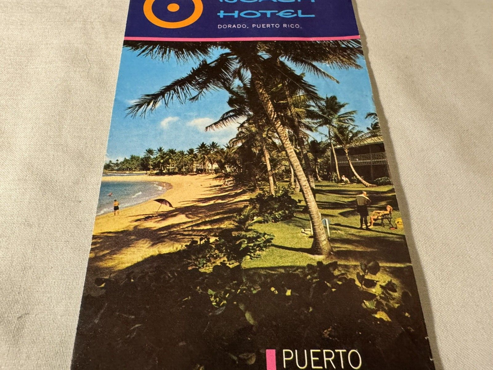 1963 Travel Brochure Puerto Rico Dorado Beach Hotel Off Season Rates ...