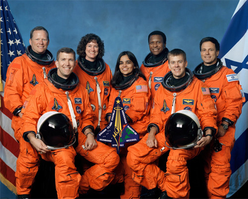 Space Shuttle Columbia Crew STS-107 Photo | eBay