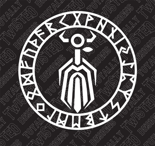 Odin Viking Runes vinyl decal sticker Car Truck Thor Norse Valhalla | eBay