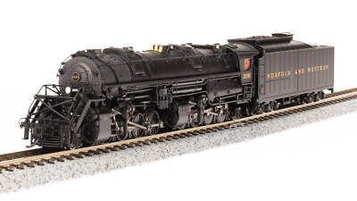 BLI 7222 N Scale Y6b 2-8-8-2 Steam Loco Norfolk Western N&W 2195 ...