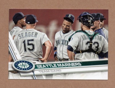 2017 Topps Series 1 & 2 + Update Seattle Mariners Team Set 37 Cards 8 ...