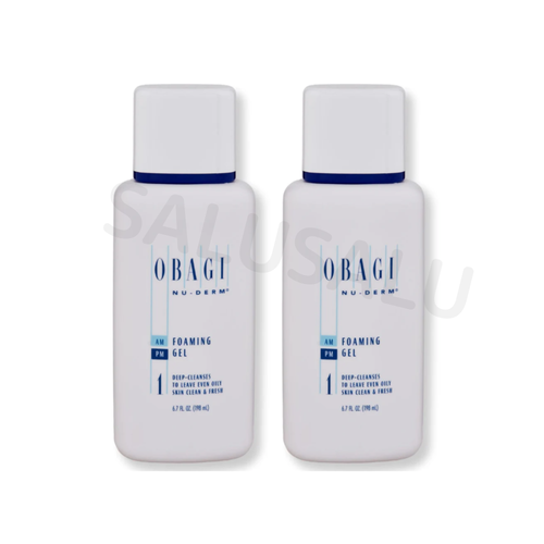 Obagi Nu-Derm Foaming Gel 2 ct 6.7 oz. Facial Cleanser | eBay