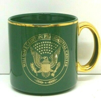 Bill Clinton Signature Coffee Cup Mug | eBay