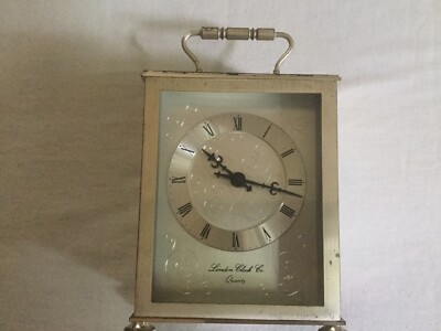 London Clock Company Quartz Carriage Clock Battery Operated | eBay UK