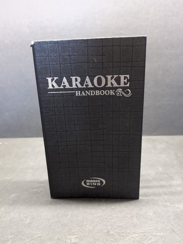 Diamond Magic Sing Karaoke ET19KV ver. 400 Handbook w/Song Selection ...