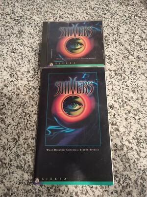 SHIVERS game SIERRA what darkness conceals - terror reveals 1995 PC CD ...