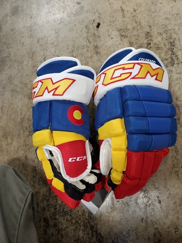 CCM 15 Inch COLORADO Hometown Series Hockey Gloves Brand New | eBay