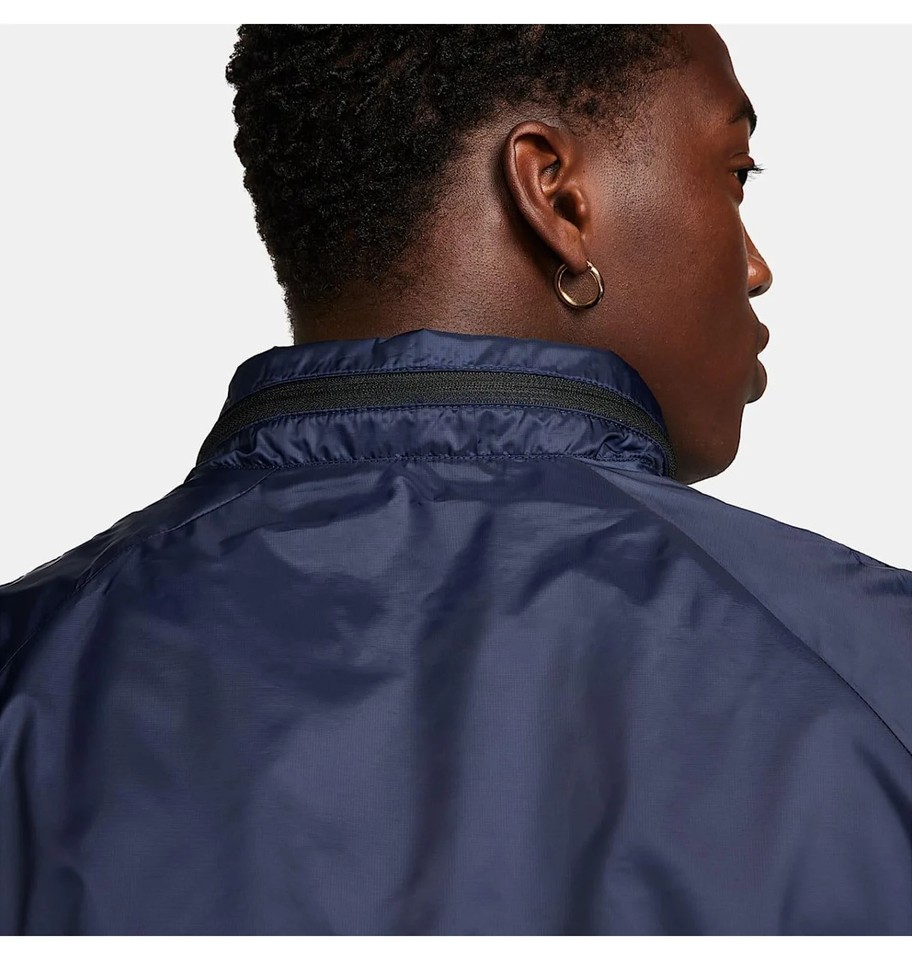 NEW Nike Sportswear Tech Woven Loose Fit Jacket Obsidian FB7903-451 SZ ...