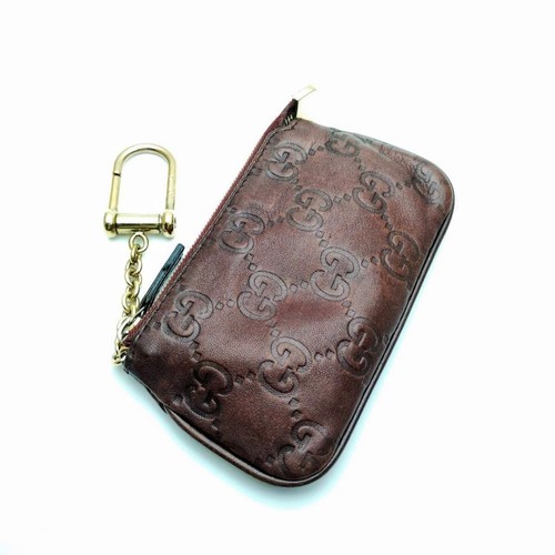 Coin Case Key Case Coin Purse GUCCI Key Hook Memo A10 | eBay