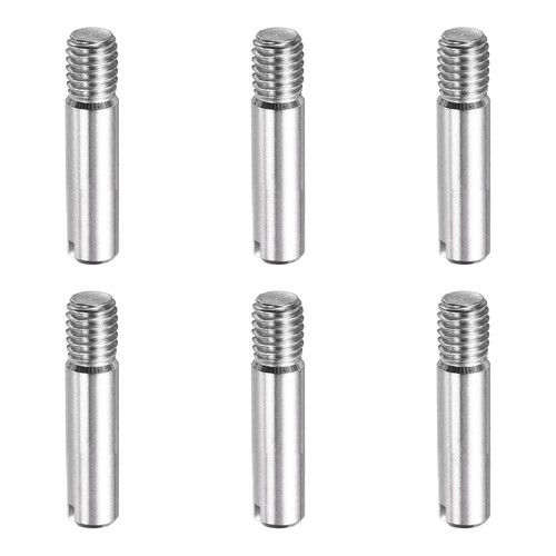 6 Pcs M5 x 16mm Slotted Cylindrical Pins, Stainless Steel External ...