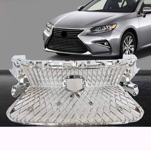 Front Upper Grille LS Mesh Style Chrome Fits Lexus ES300H ES350 2016 ...