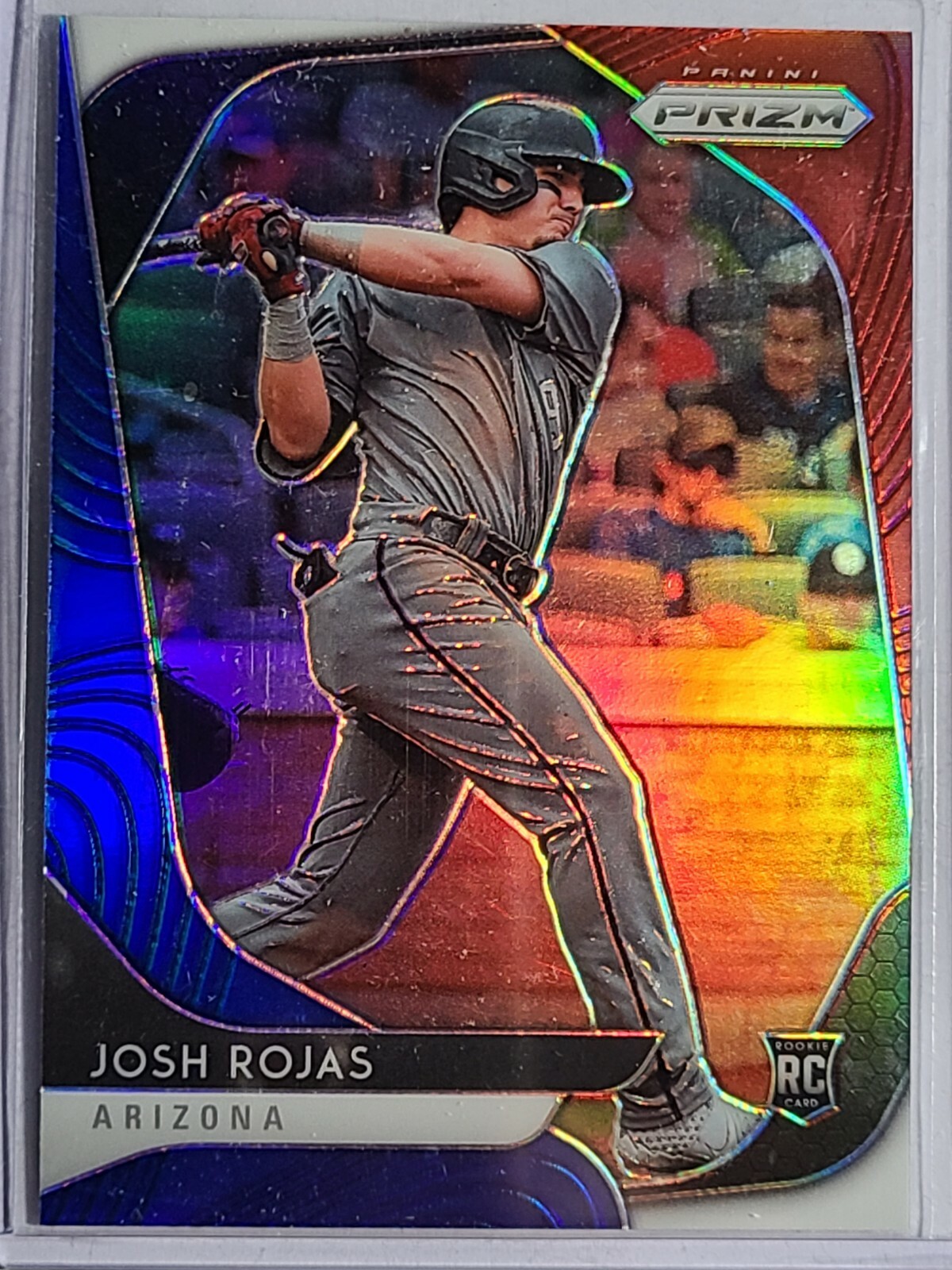 2020 Panini Prizm JOSH ROJAS Red White and Blue Prizm RC Arizona DBacks ...