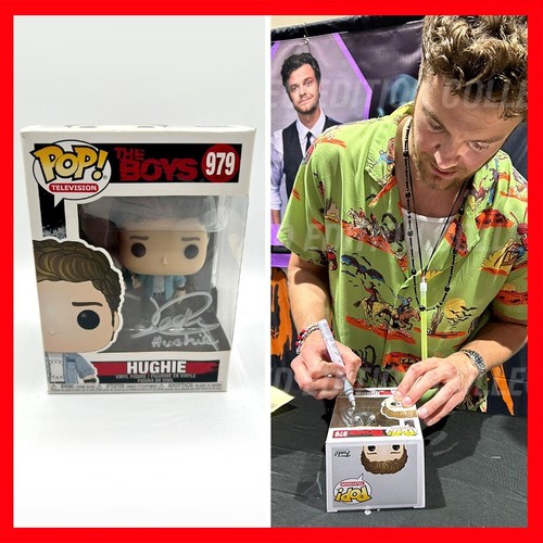 JACK QUAID Signed Hughie Funko Pop #979 The Boys Autograph - COA & PIC ...